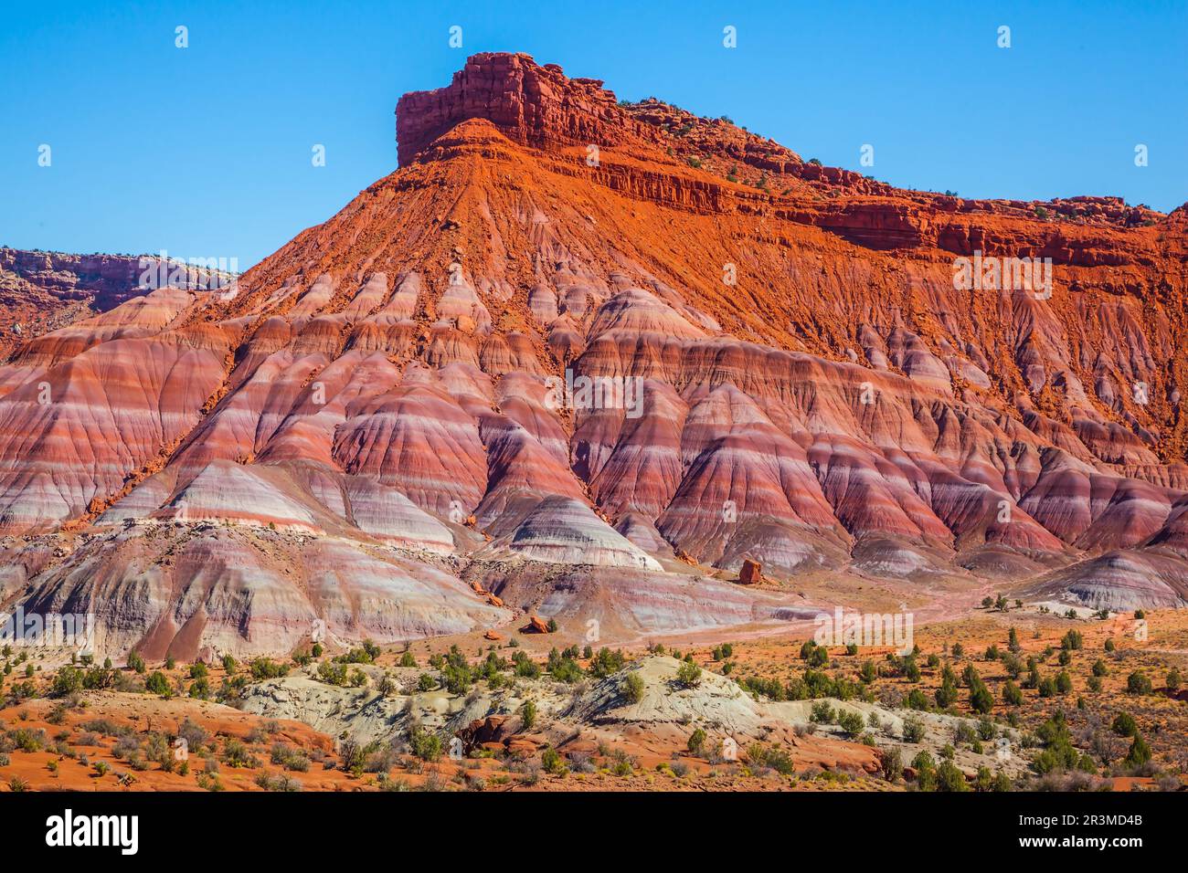 The red sandstone mountains Stock Photo - Alamy