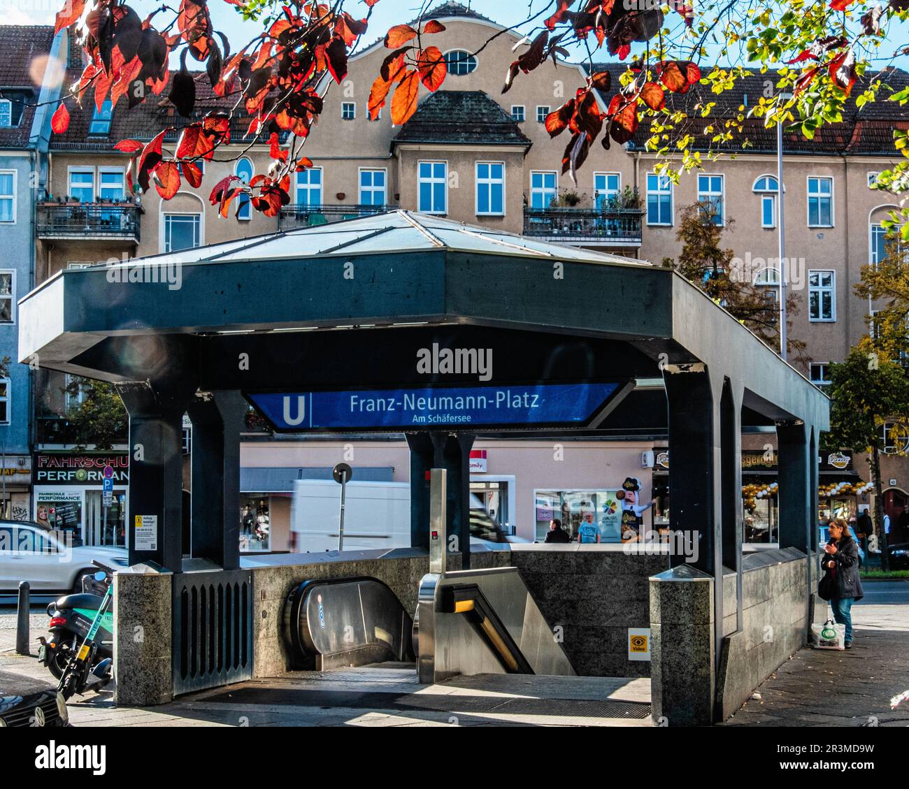 U franz neumann underground railway station hi-res stock photography ...