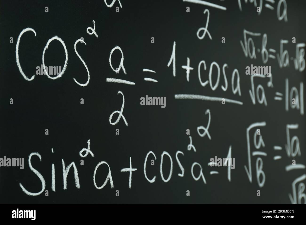 Calculus written on blackboard hi-res stock photography and images - Alamy