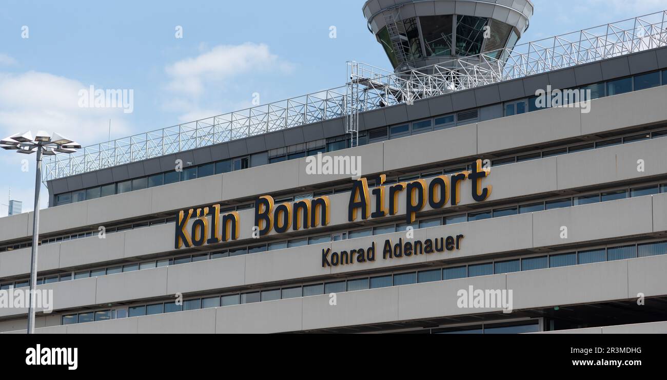 Koln bonn airport sign hi-res stock photography and images - Alamy