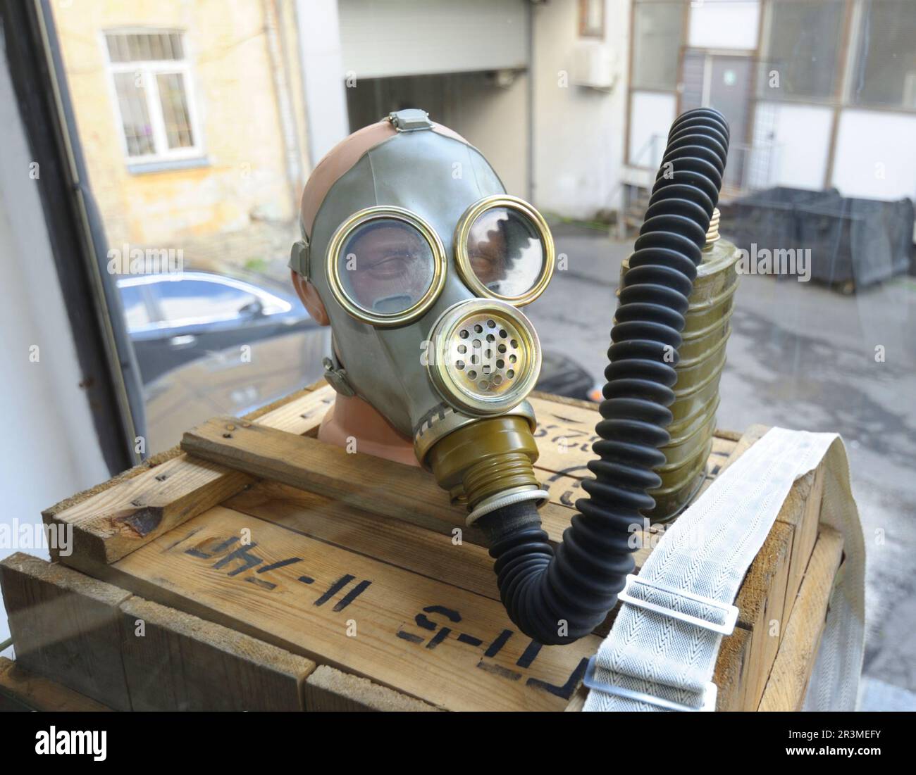 Made by gas mask hi-res stock photography and images - Alamy