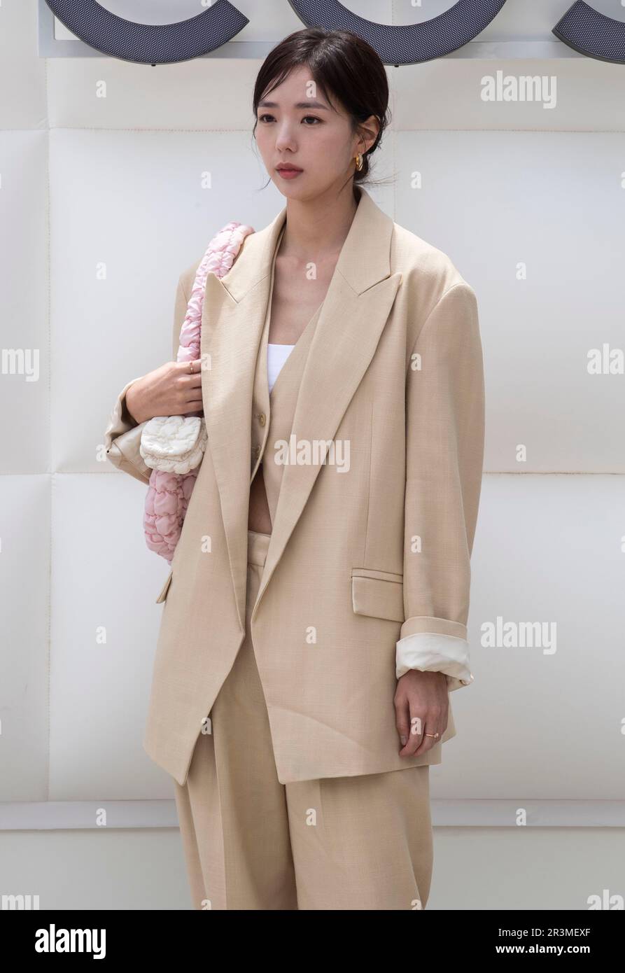 Seoul, South Korea. 24th May, 2023. South Korean actress Chae Soo-bin ...