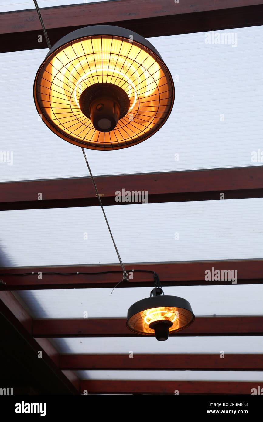 Infrared heaters hi-res stock photography and images - Alamy