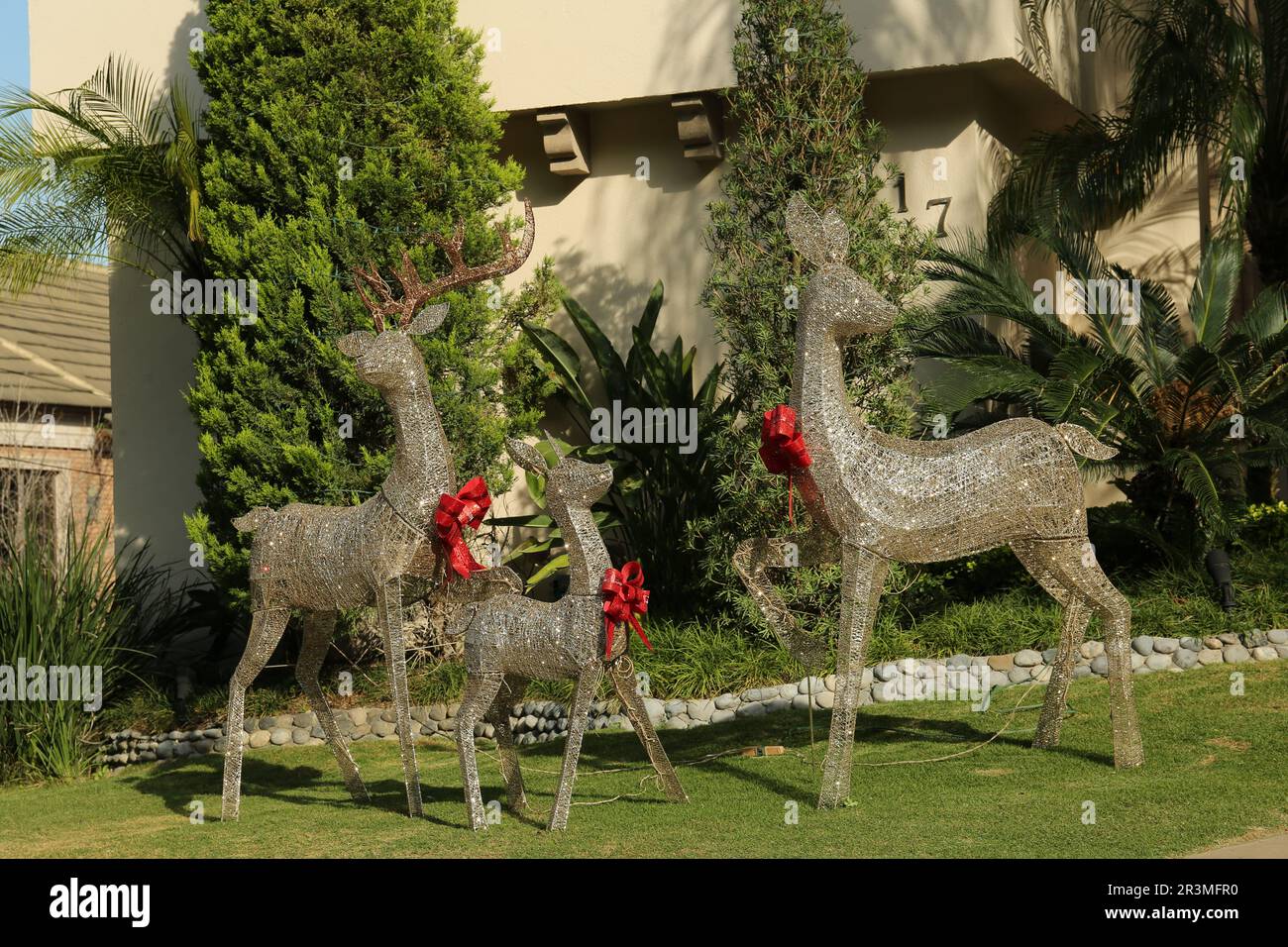 House colorful trees figures hi-res stock photography and images - Alamy