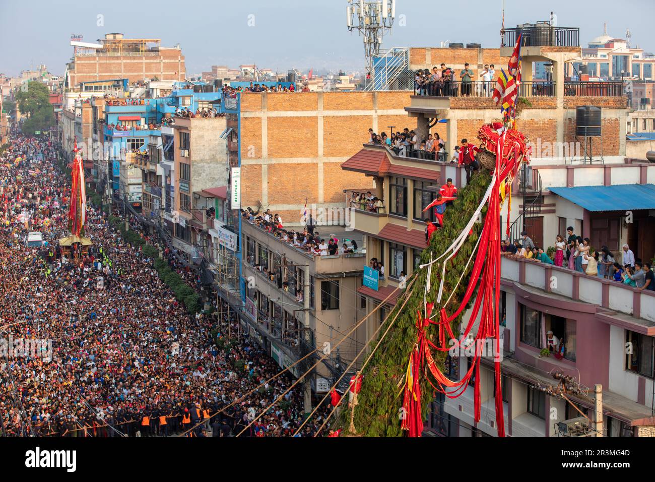 Rato Machhindranath Jatra - Nepal Festival Stock Photo - Alamy