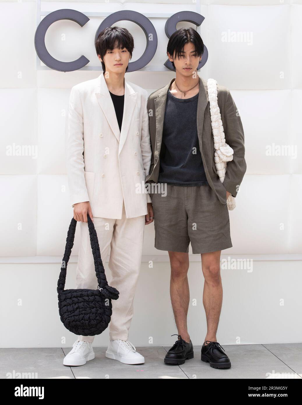 Seoul, South Korea. 24th May, 2023. (L to R) South Korean model Srung ...