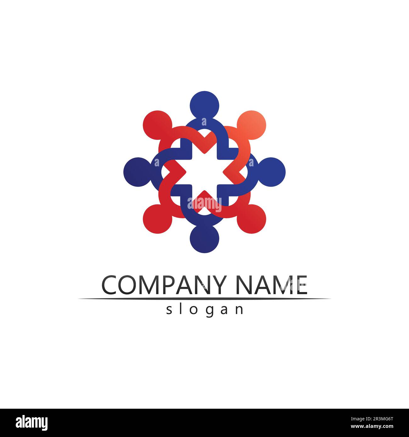 people Community,care group network and social icon design logo and ...