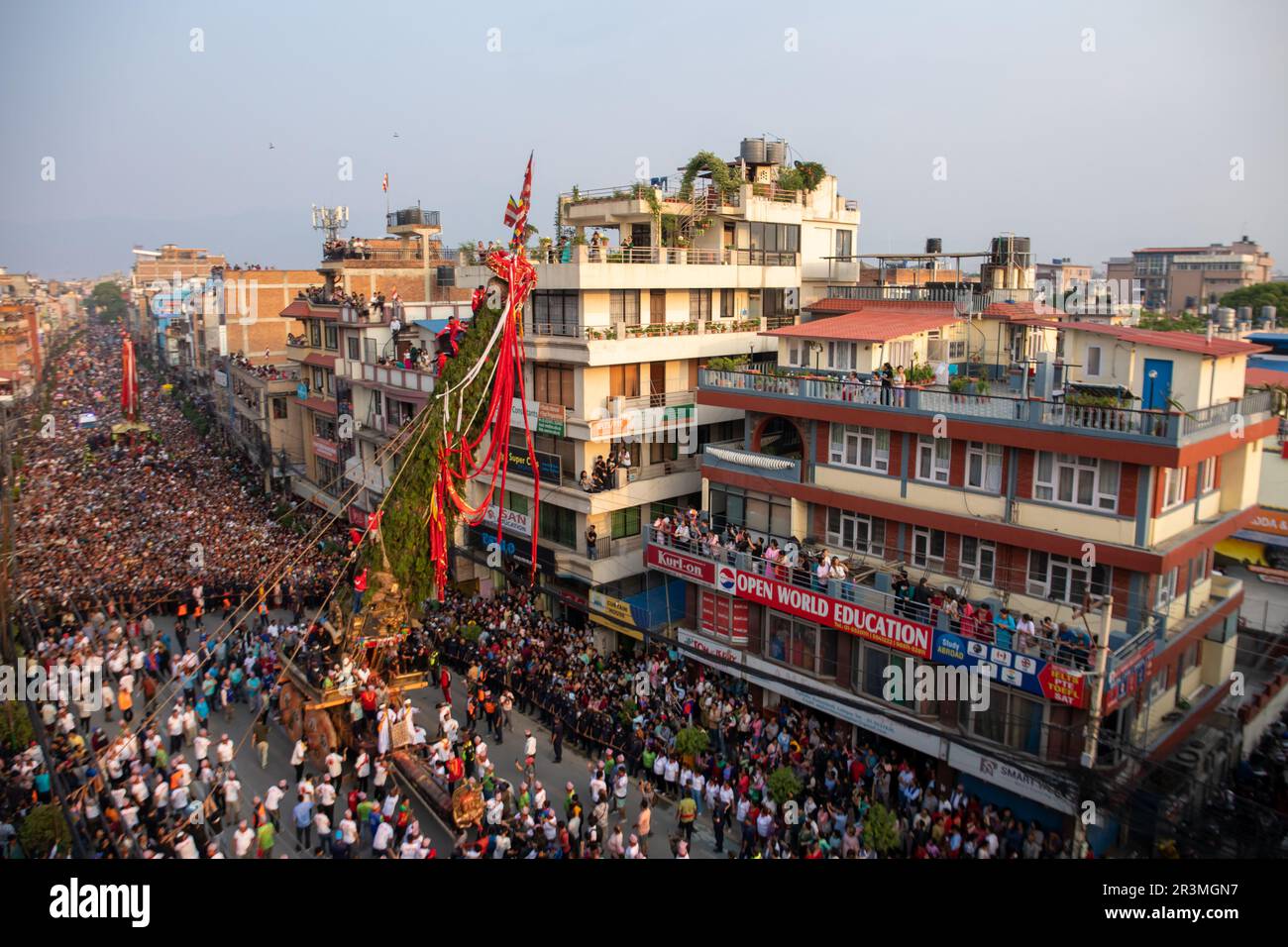 Rato Machhindranath Jatra - Nepal Festival Stock Photo - Alamy