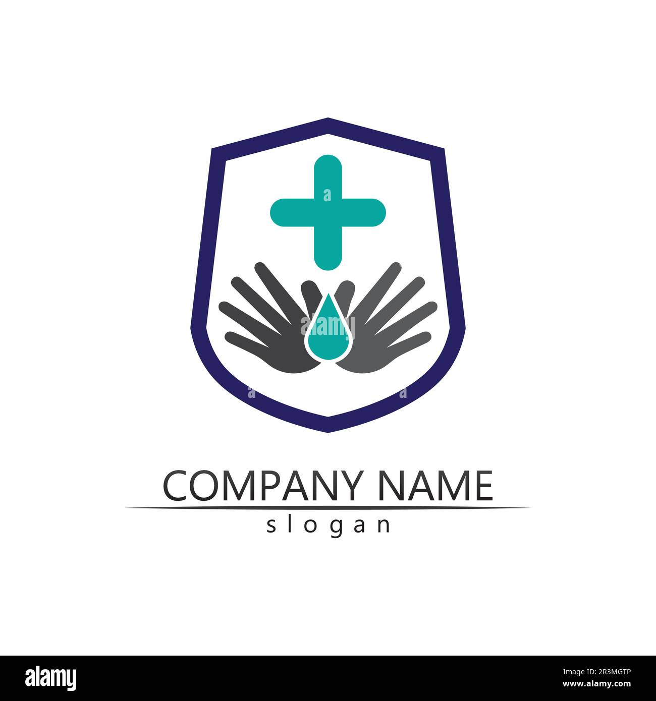 Disinfection gel bottle black icon Stock Vector Images - Alamy