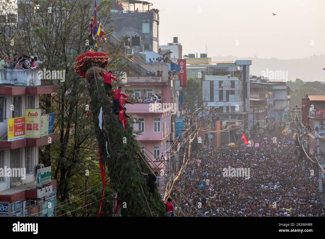 Rato Machhindranath Jatra - Nepal Festival Stock Photo - Alamy