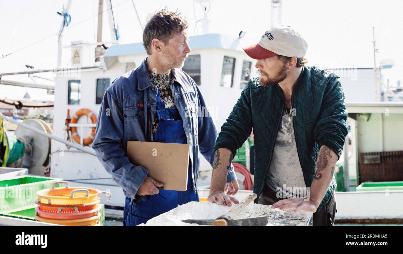 A BEAUTIFUL LIFE, from left: Paw Henriksen, Christopher, 2023. ph ...