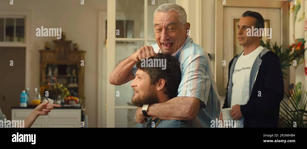 ABOUT MY FATHER, from left: Brett Dier, Robert De Niro, Sebastian ...