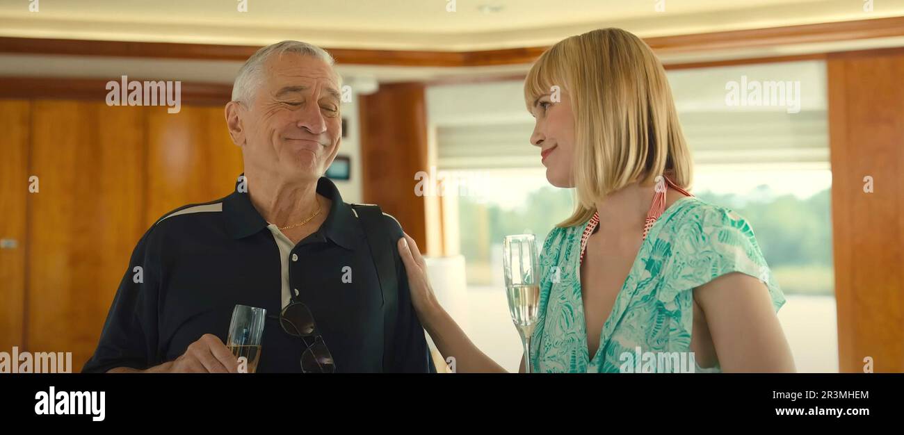 ABOUT MY FATHER, from left: Robert De Niro, Leslie Bibb, 2023 ...