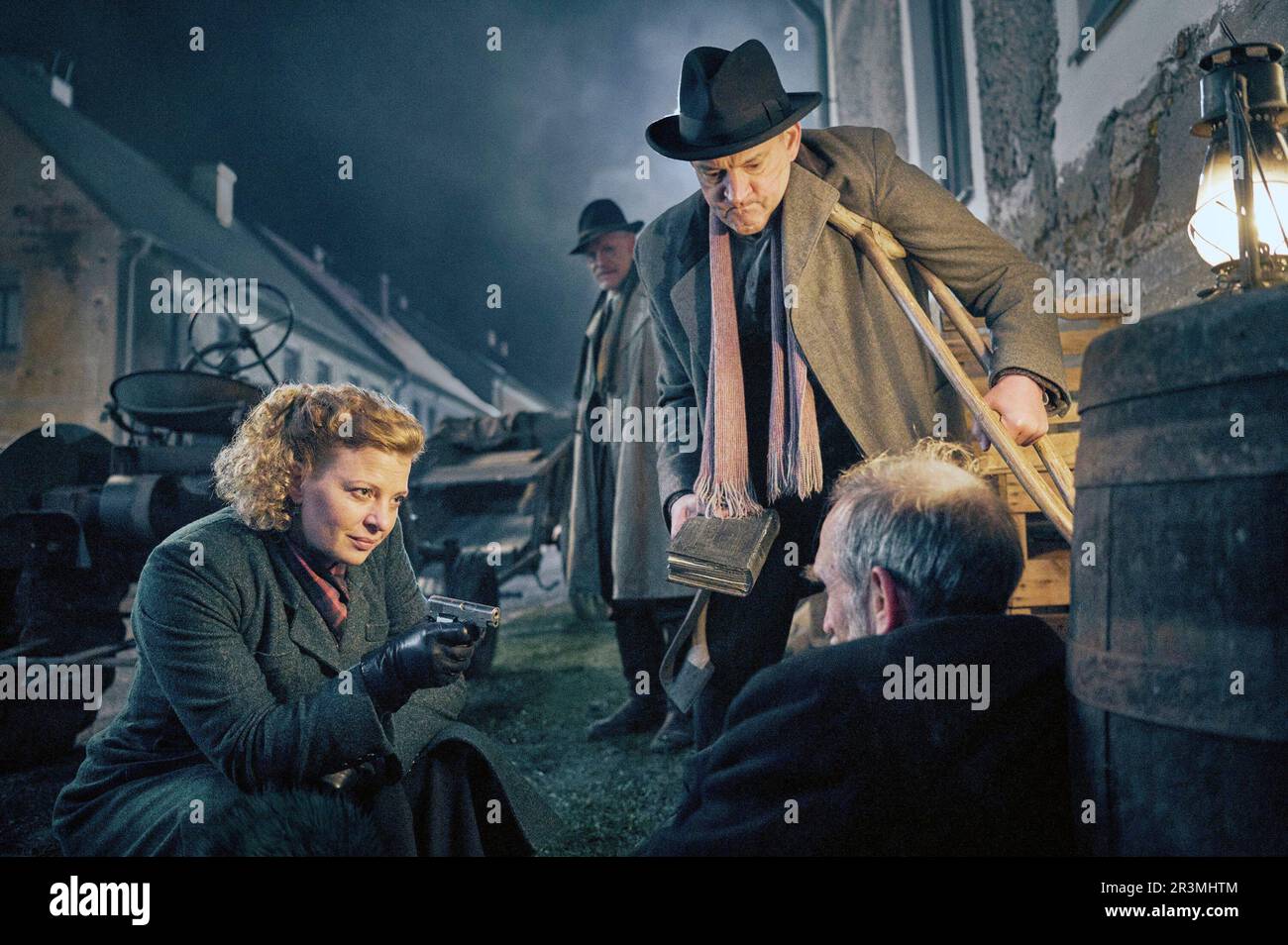 BLOOD & GOLD, (aka BLOOD AND GOLD), Jordis Triebel (left), Christian ...