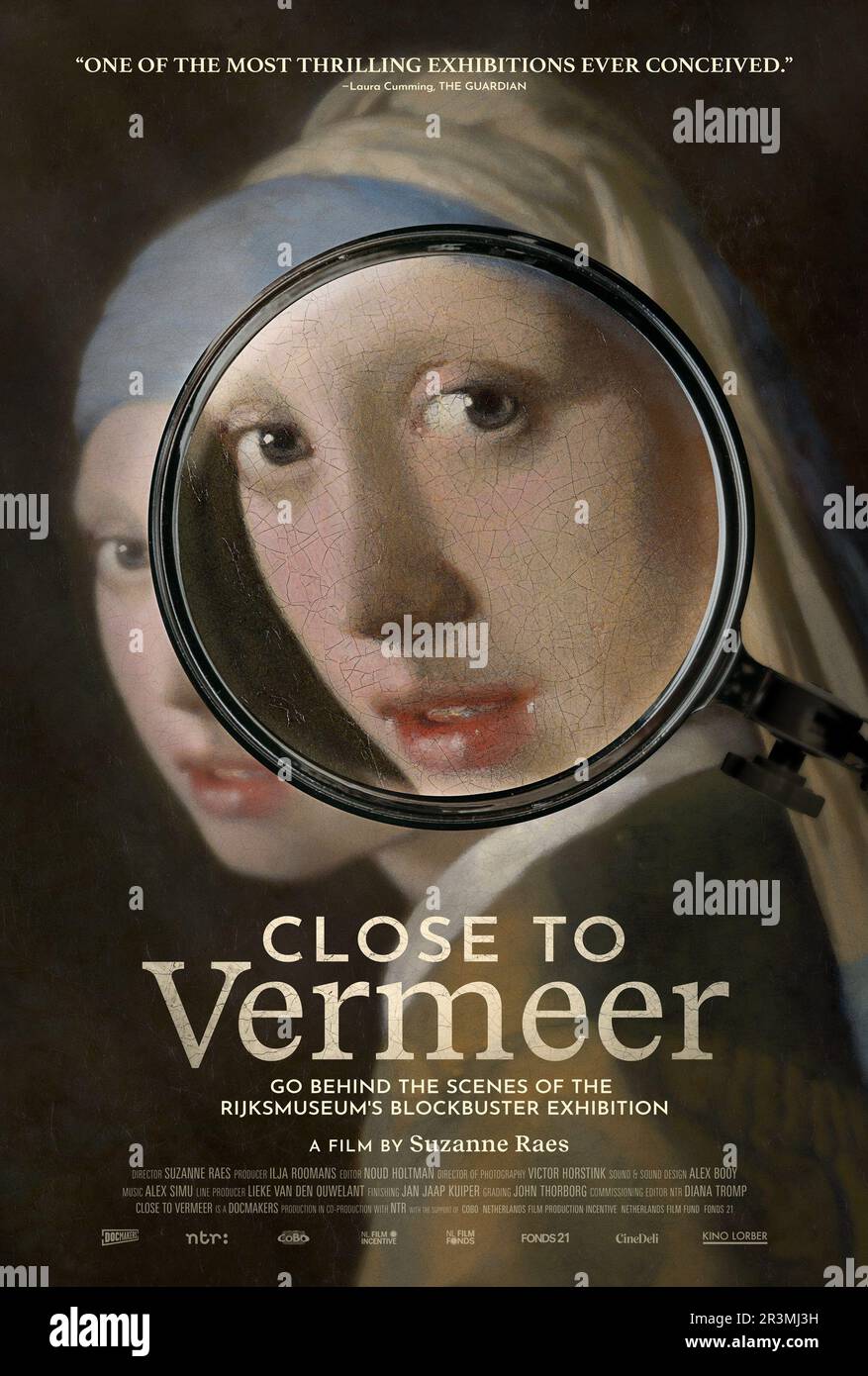 CLOSE TO VERMEER, (aka DICHT BIJ VERMEER), US poster, Girl with a Pearl ...