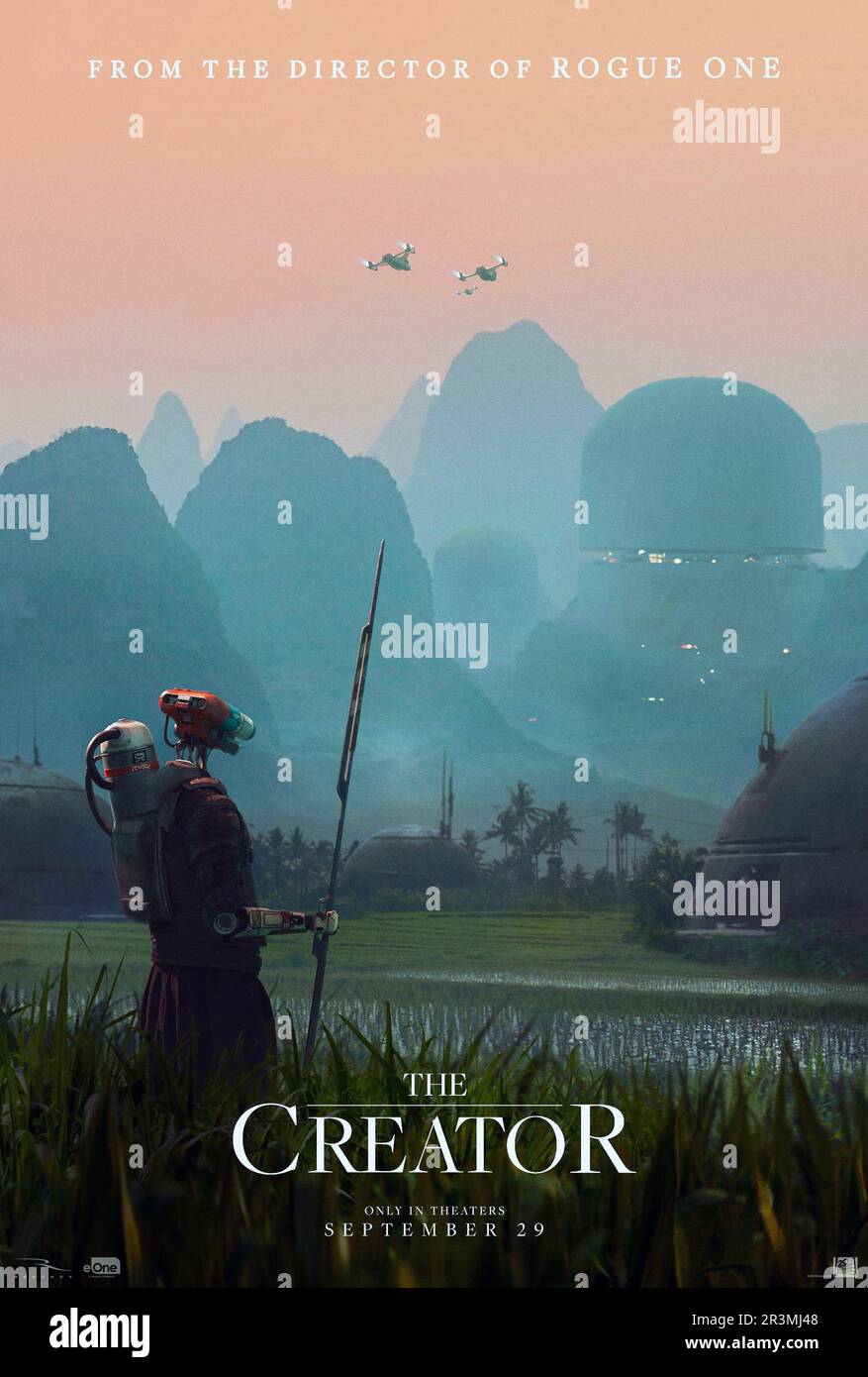 THE CREATOR, poster, 2023. © 20th Century Studios /Courtesy Everett ...