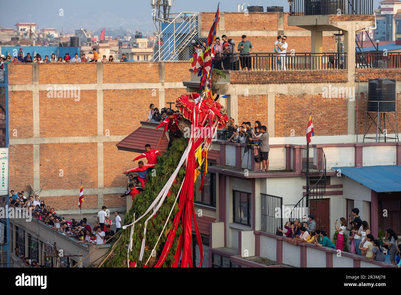 Rato Machhindranath Jatra - Nepal Festival Stock Photo - Alamy