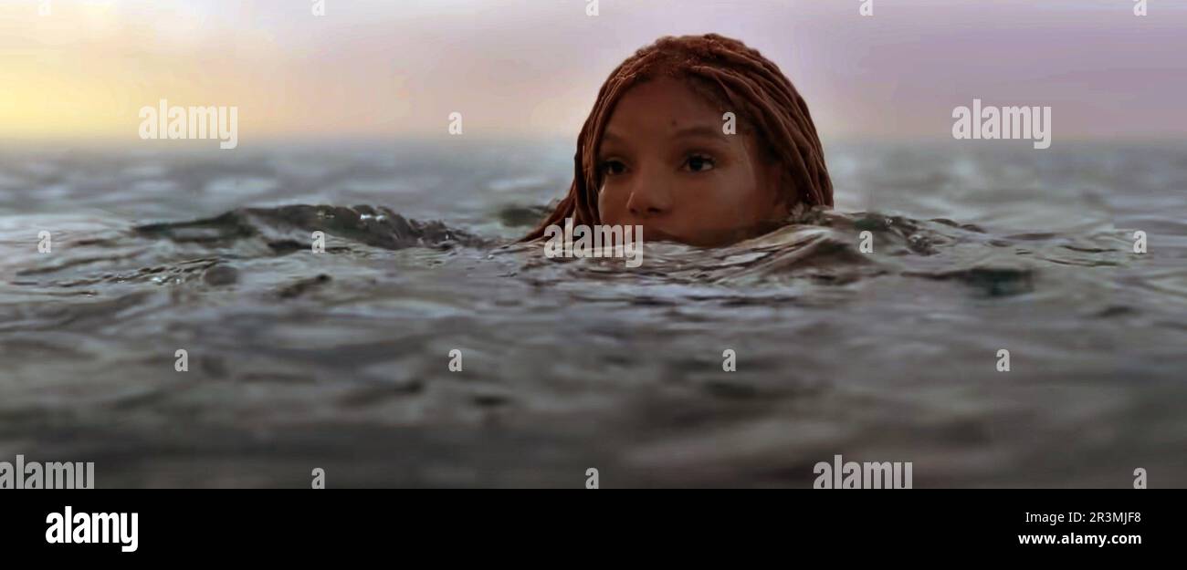 THE LITTLE MERMAID, Halle Bailey as Ariel, 2023. © Walt Disney Studios ...