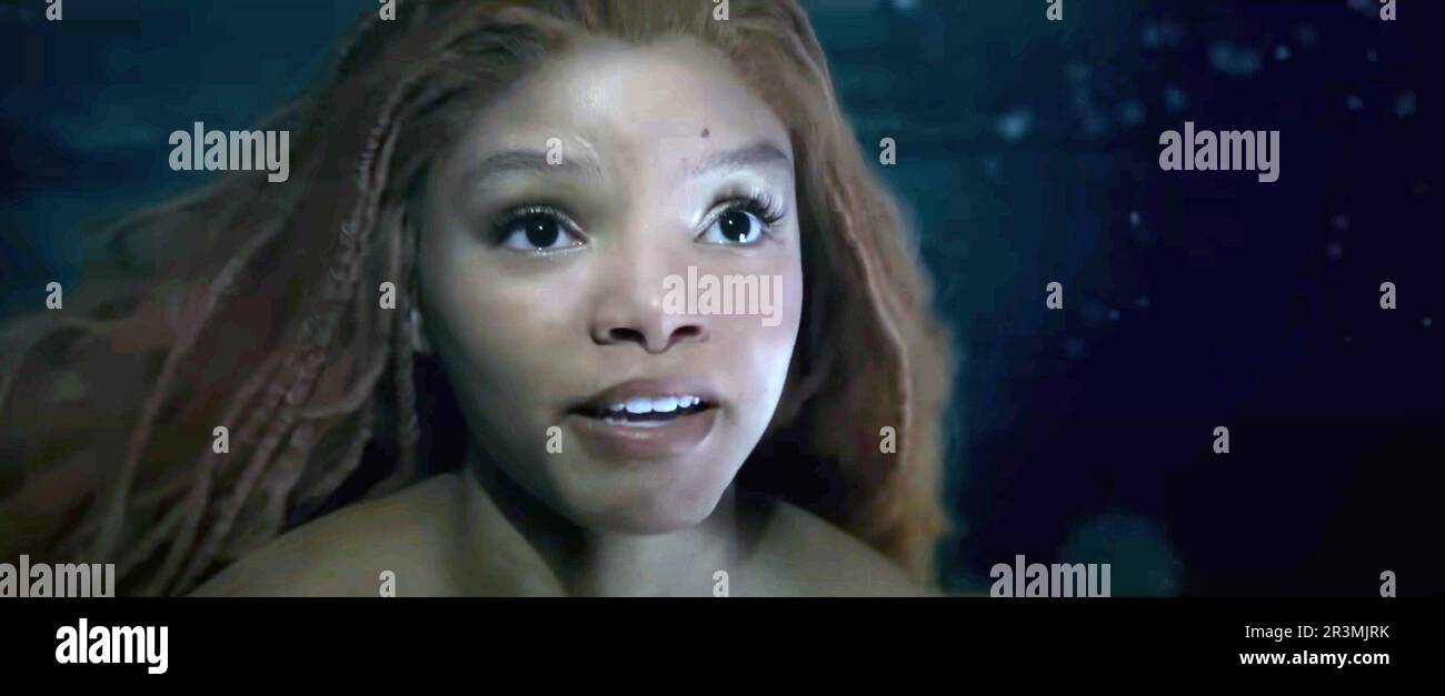 THE LITTLE MERMAID, Halle Bailey as Ariel, 2023. © Walt Disney Studios ...