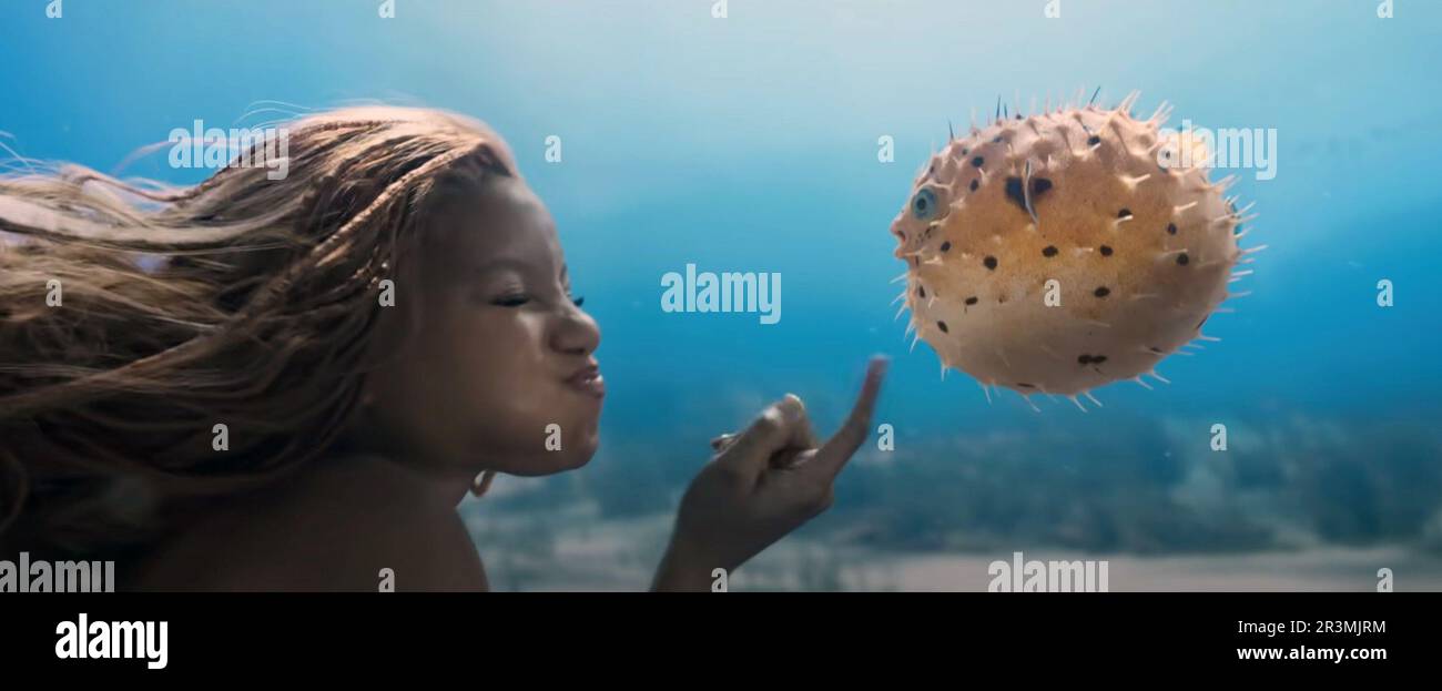 THE LITTLE MERMAID, Halle Bailey as Ariel, 2023. © Walt Disney Studios ...