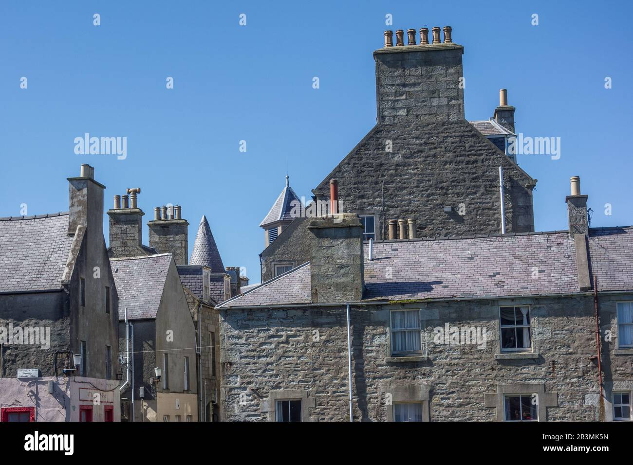 Lerwick and the shetland island Stock Photo - Alamy