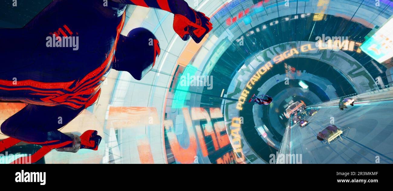 SPIDER-MAN: ACROSS THE SPIDER-VERSE PART ONE, from left: Spider-Man ...