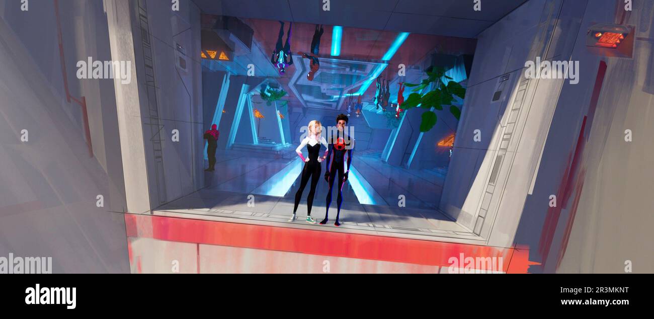 SPIDER-MAN: ACROSS THE SPIDER-VERSE PART ONE, from left: Spider-Gwen ...