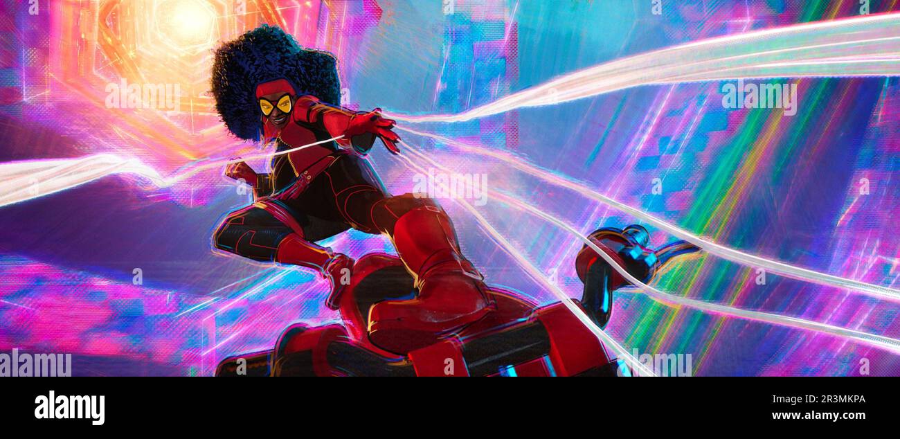 SPIDER-MAN: ACROSS THE SPIDER-VERSE PART ONE, Jessica Drew (voice: Issa ...