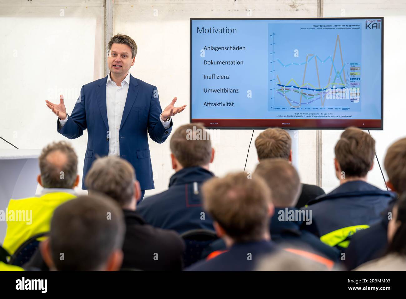 Cuxhaven, Germany. 24th May, 2023. Sebastian Feuerstack from the German ...