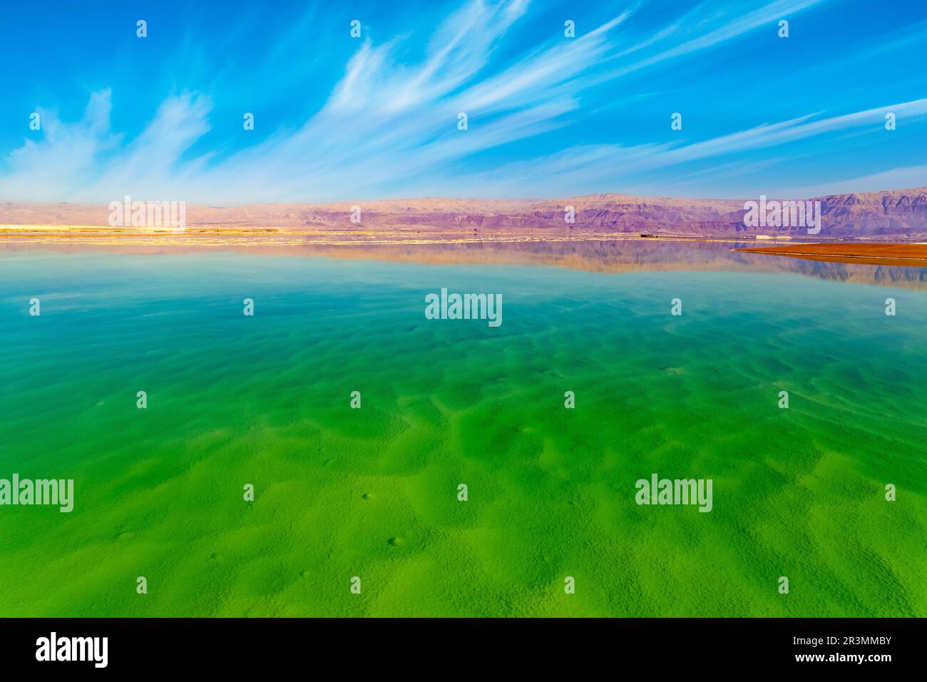Magic of the Dead Sea Stock Photo - Alamy