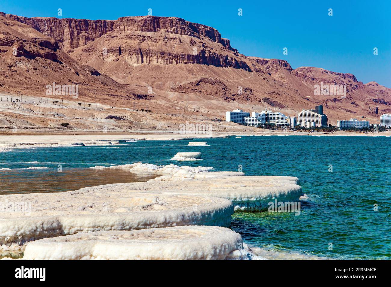 The saltiest lake Stock Photo - Alamy