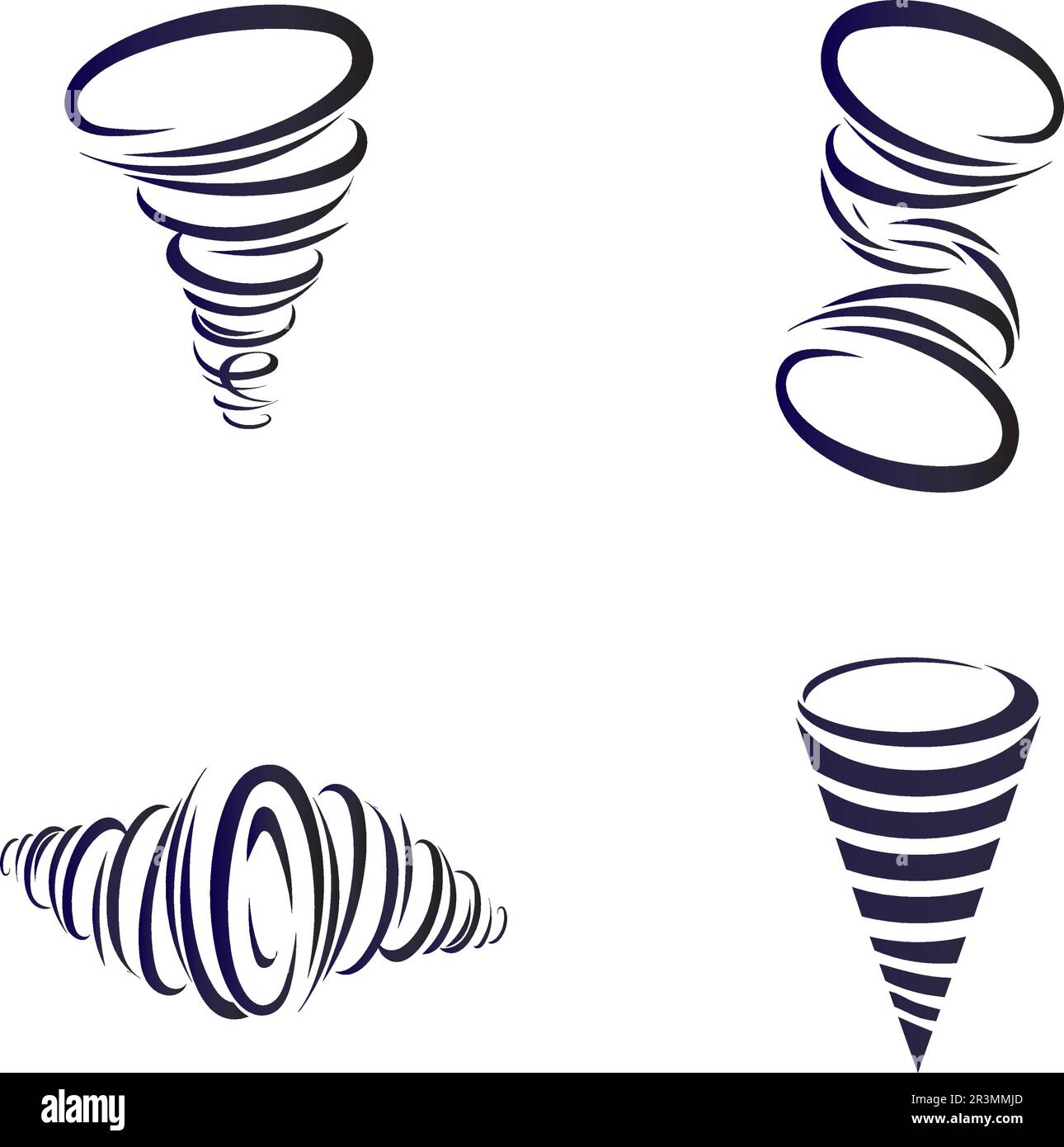storm and tornado logo design vetor Stock Vector Image & Art - Alamy