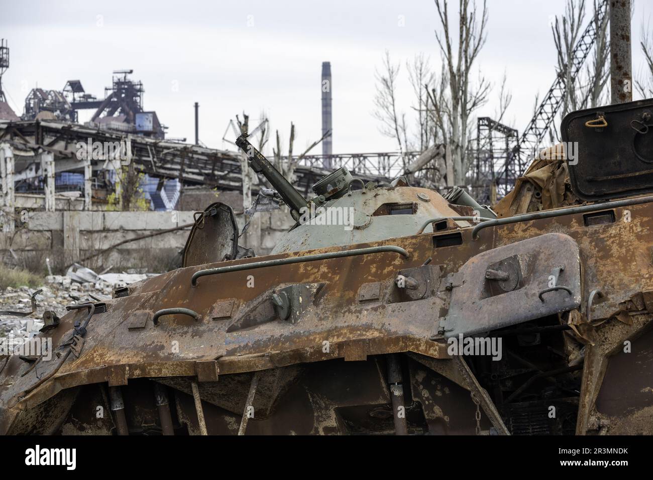 Burnt tank hi-res stock photography and images - Alamy