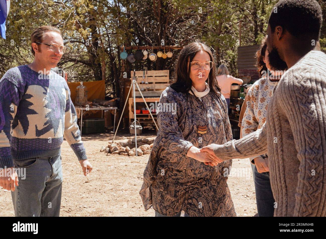 WACO: THE AFTERMATH, from left: John Hoogenakker, J. Smith-Cameron ...