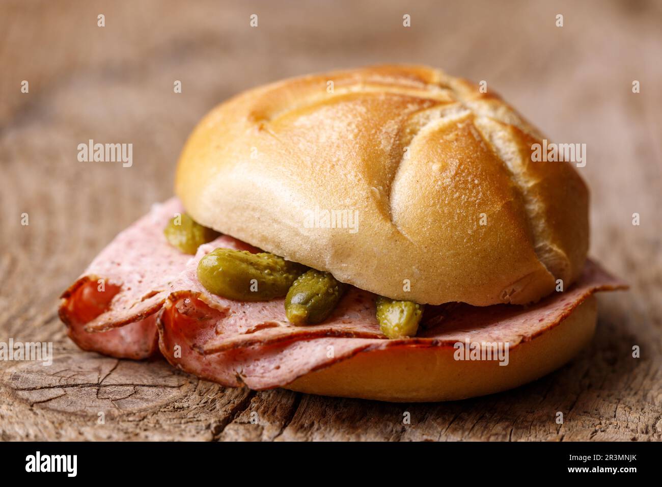 Liver sausage sandwich hi-res stock photography and images - Alamy