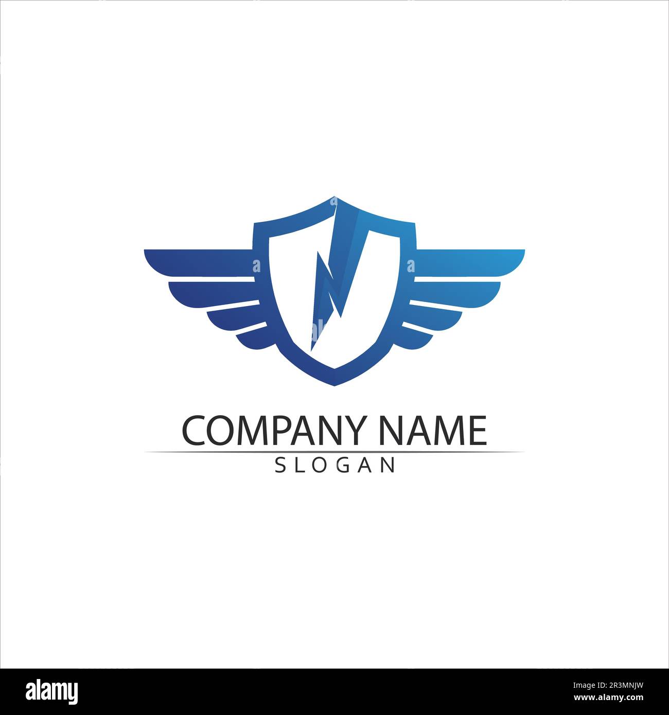 Wing bird falcon love logo Stock Vector Image & Art - Alamy