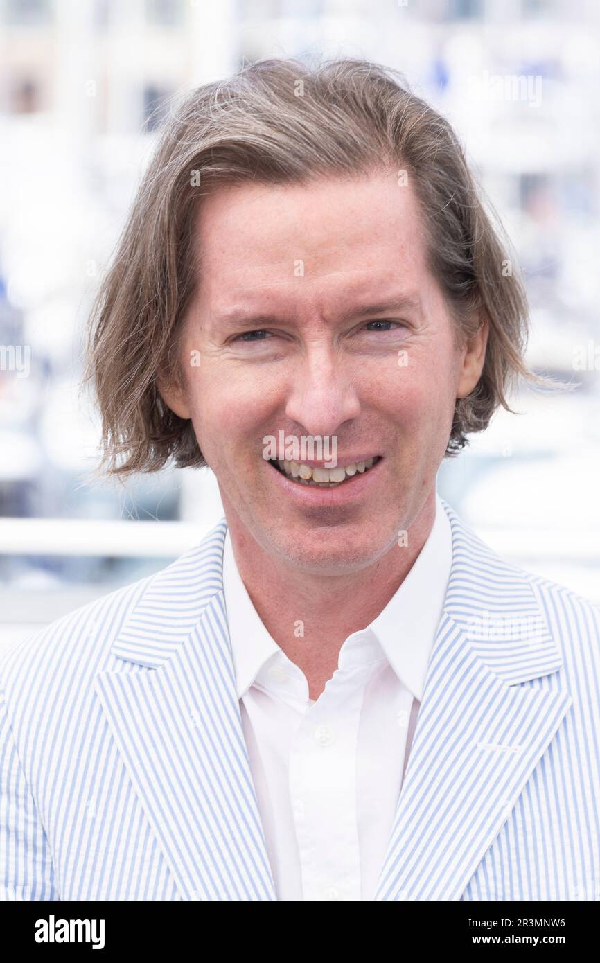 Director Wes Anderson poses for photographers at the photo call for the ...