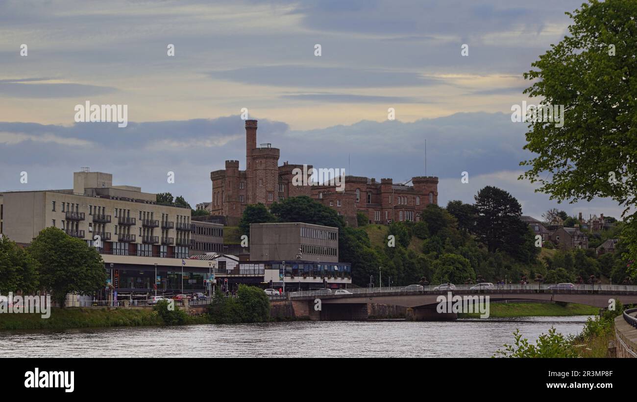 Inverness a town on the north east coast of Scotland Stock Photo - Alamy