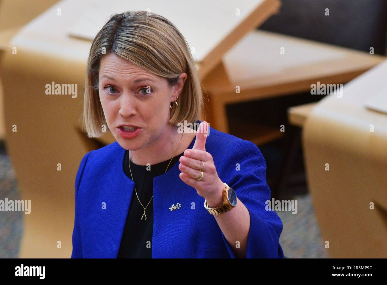 Edinburgh Scotland, UK 24 May 2023. Jenny Gilruth Cabinet Secretary for ...
