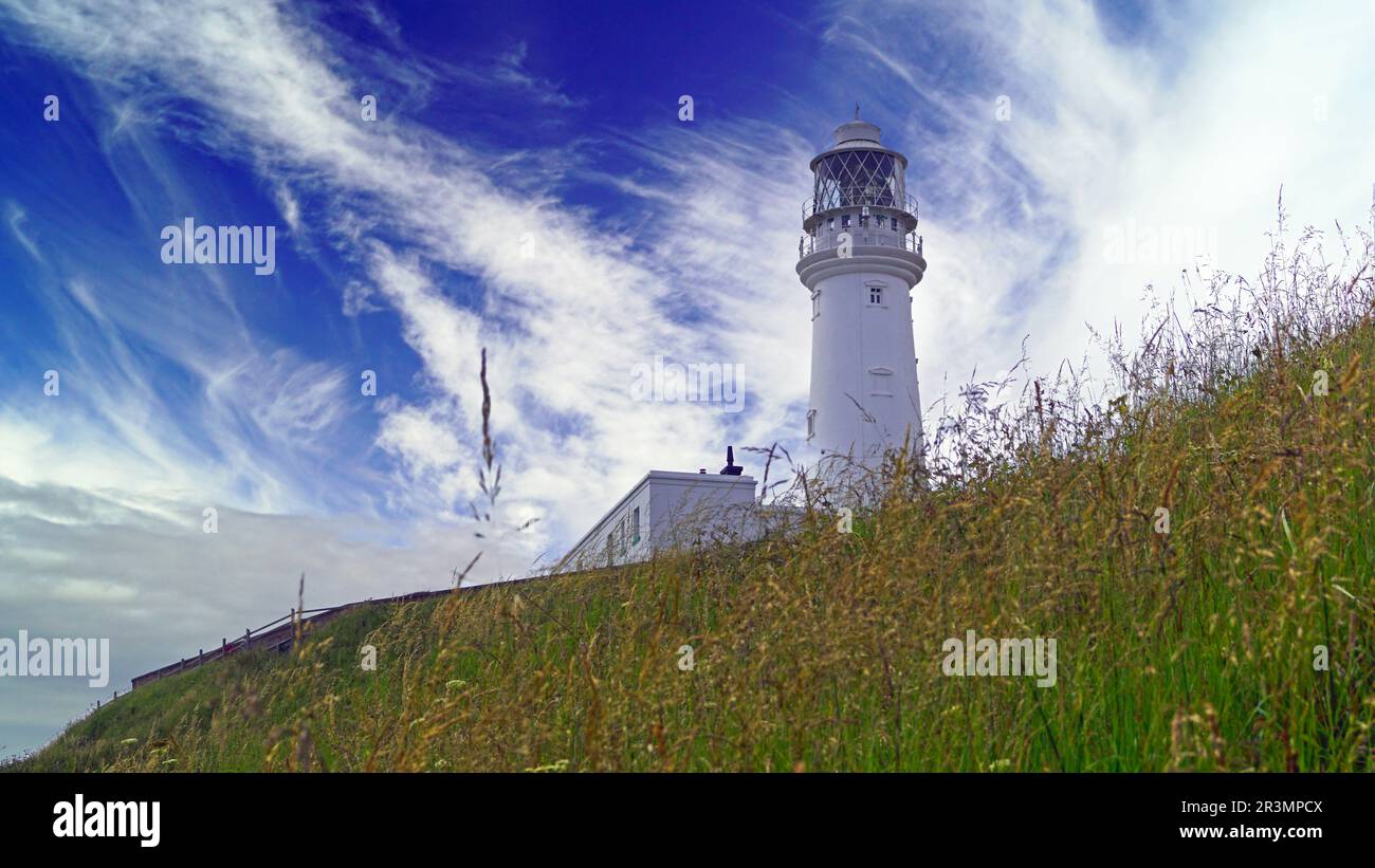 Flamborough Head Lighthouse Yorkshire. England Stock Photo - Alamy