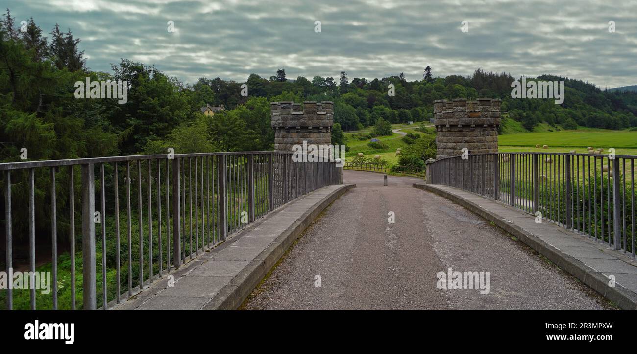 The Craigellachie Bridge near Aberlour Stock Photo - Alamy