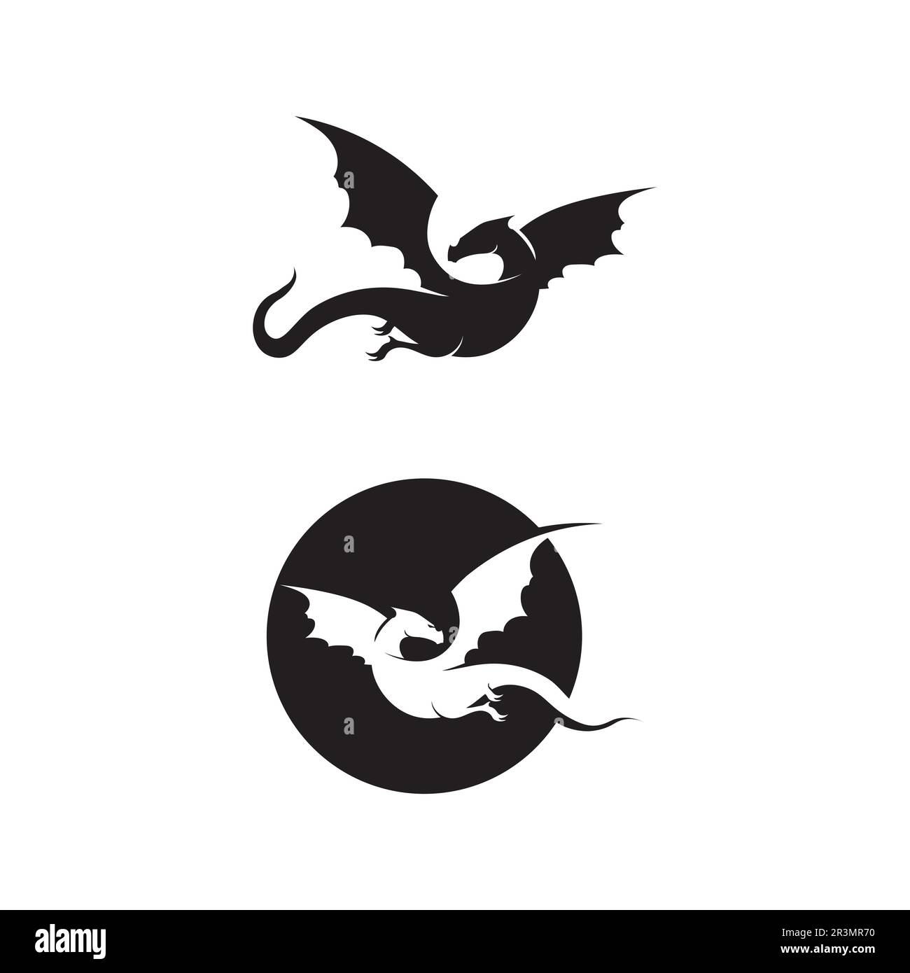 Dragon logo design hi-res stock photography and images - Alamy Dragon logo design hi-res stock photography and images - Alamy