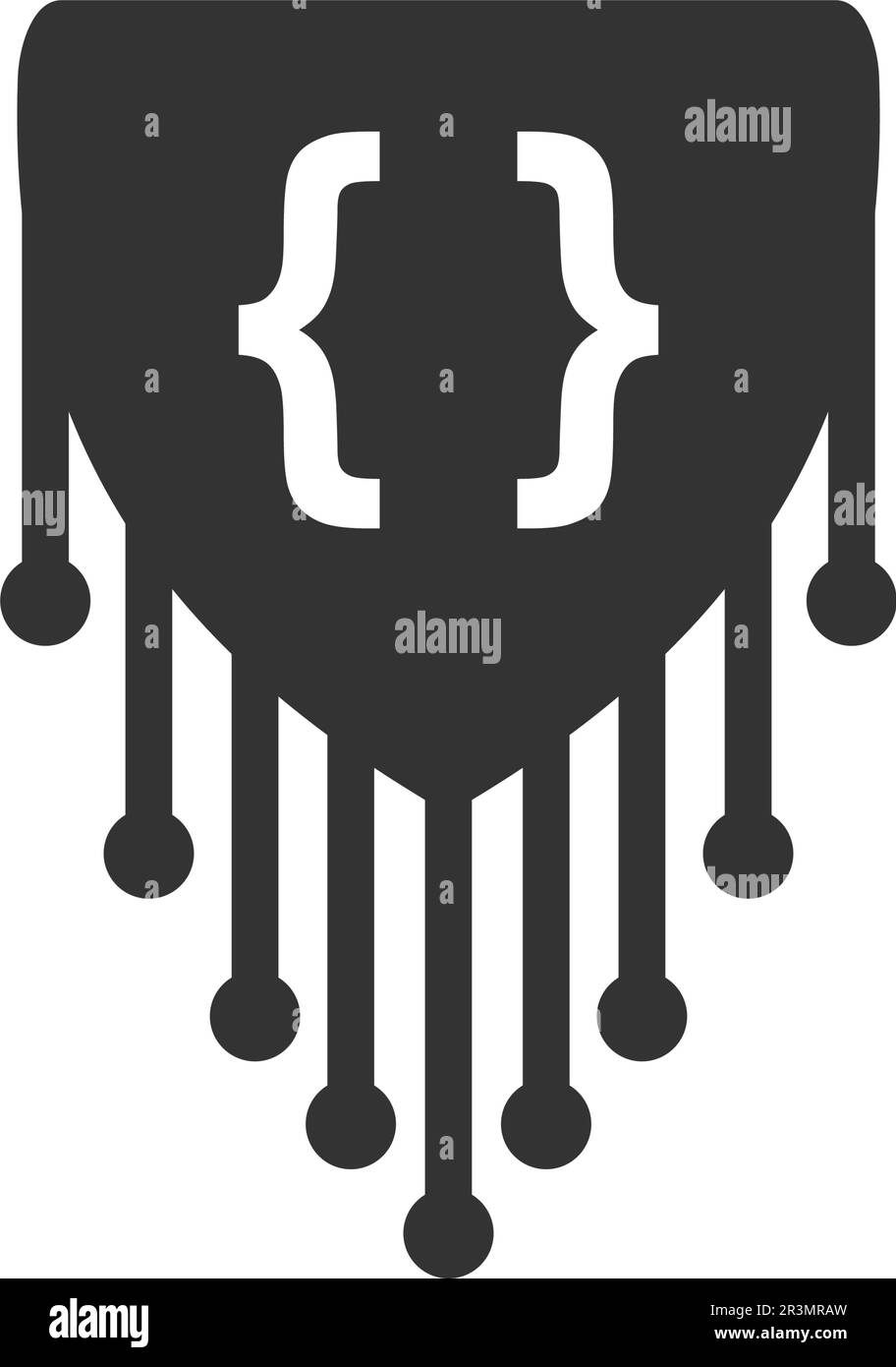 software logo template. Icon Illustration Brand Identity. Isolated and ...