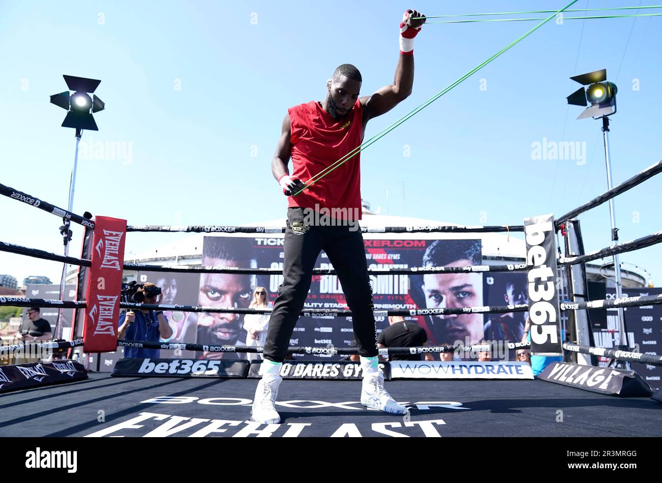 Lawrence okolie boxer hi-res stock photography and images - Alamy