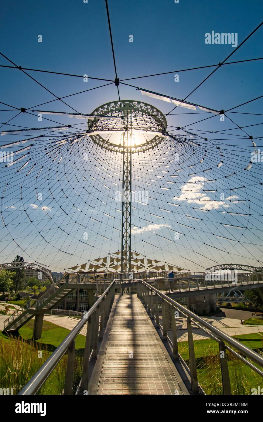 Spokane falls sunset hi-res stock photography and images - Alamy