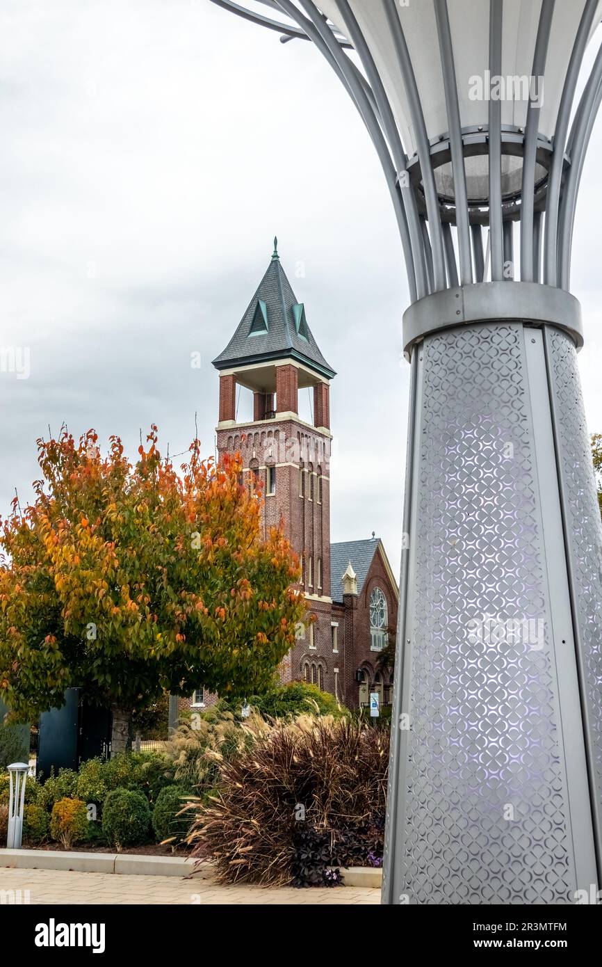 Rock hill south carolina downtown street scenes Stock Photo - Alamy