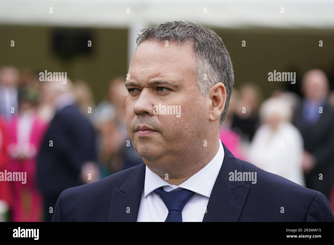 Detective Chief Superintendent John Caldwell, attends a Garden Party at ...