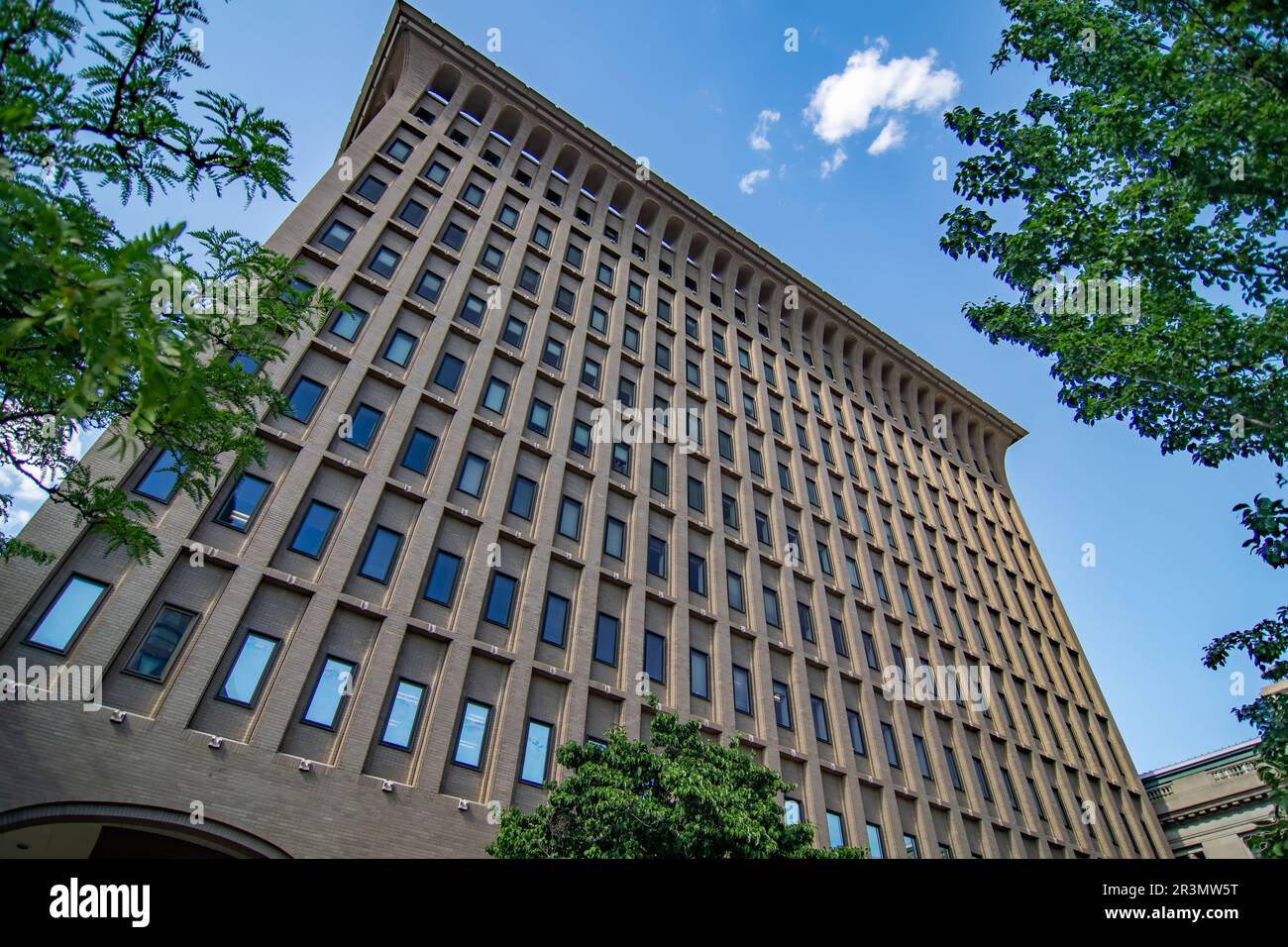 Spokane washington downtown in summer Stock Photo - Alamy
