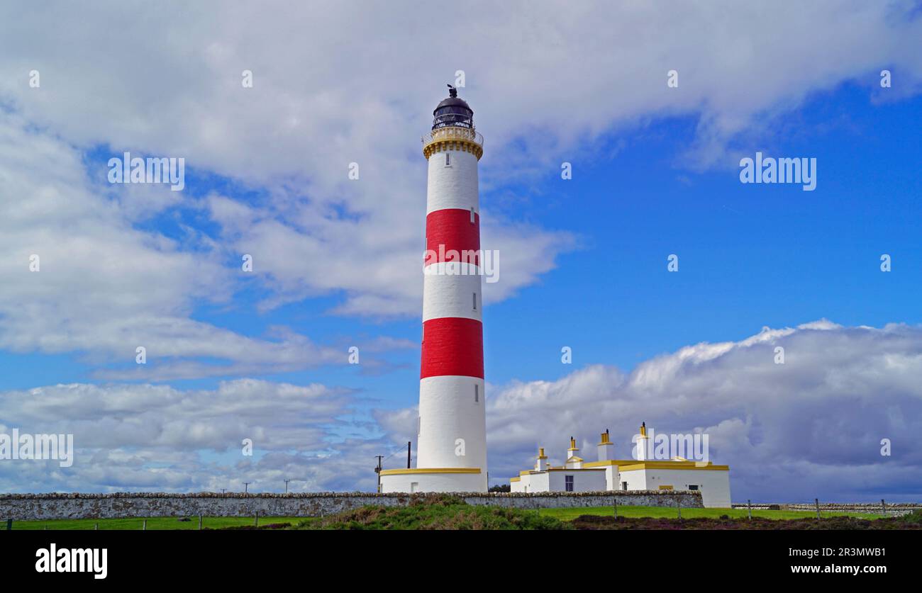 The beautiful Tarbat Ness Lighthouse Stock Photo - Alamy