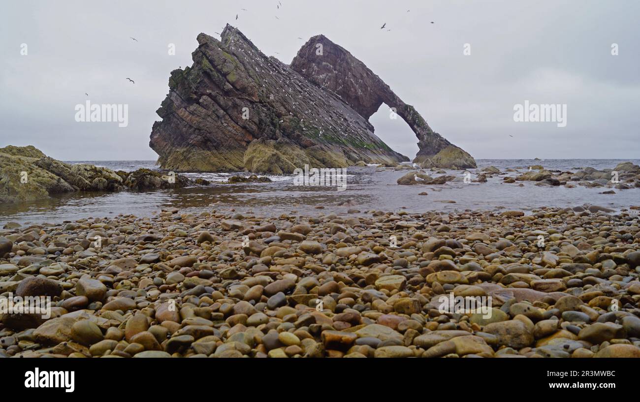 Bow Fiddle Rock Stock Photo - Alamy